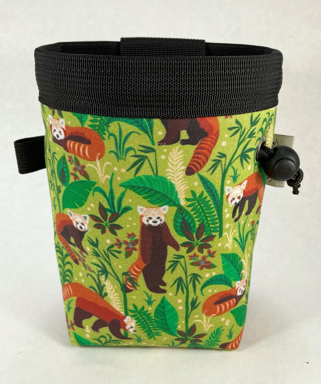 Red Pandas and Leaves Rock Climbing Chalk Bag - Etsy