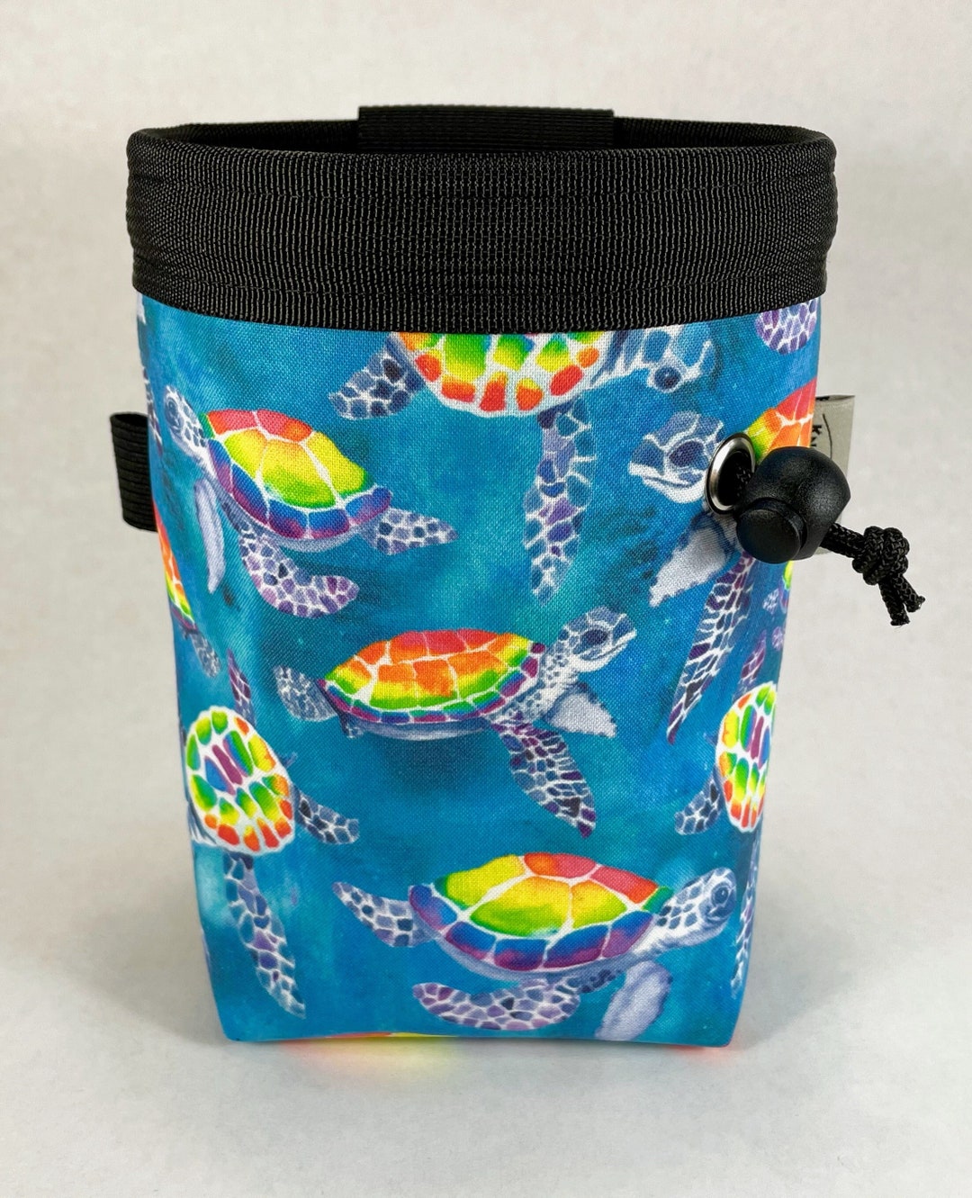 Rainbow Turtles Rock Climbing Chalk Bag - Etsy