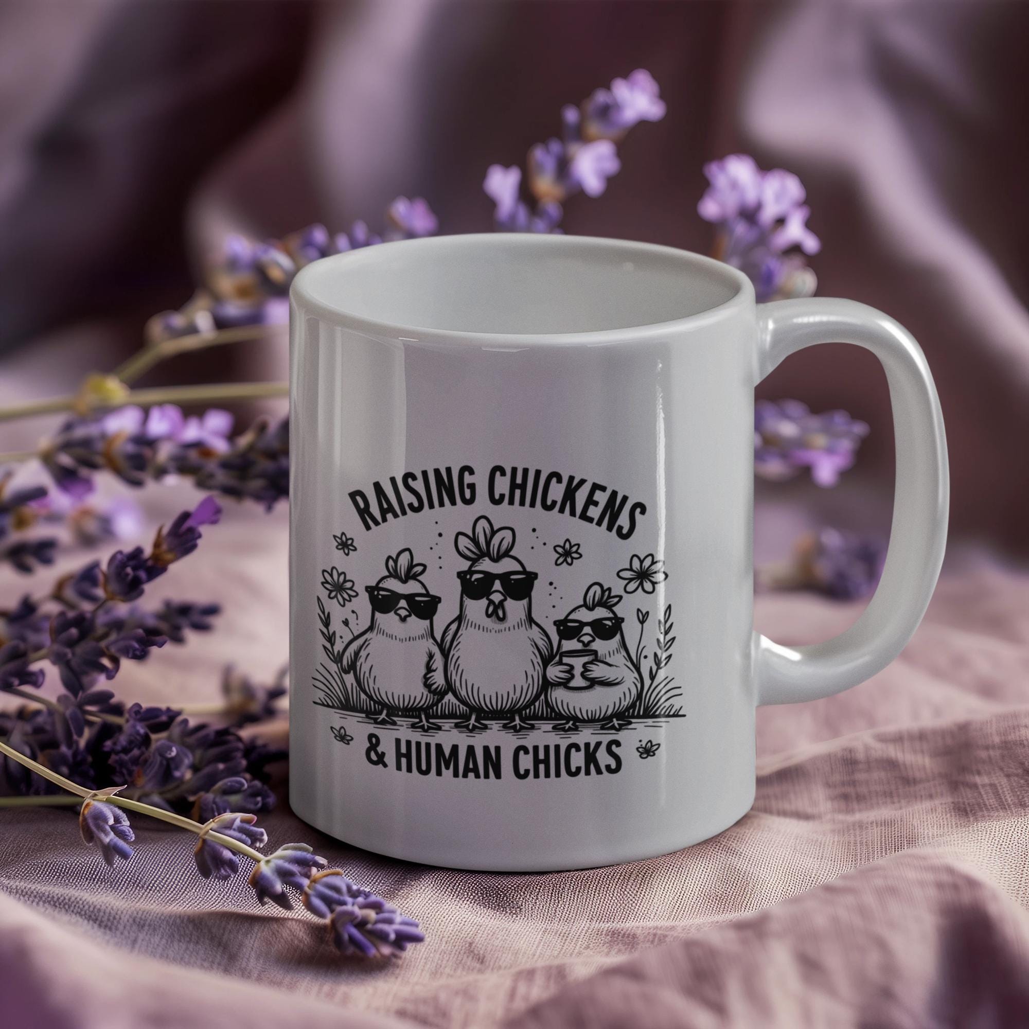 Chicken PNG – Raising Chickens & Human Chicks Quote – Funny Farm Humor ...