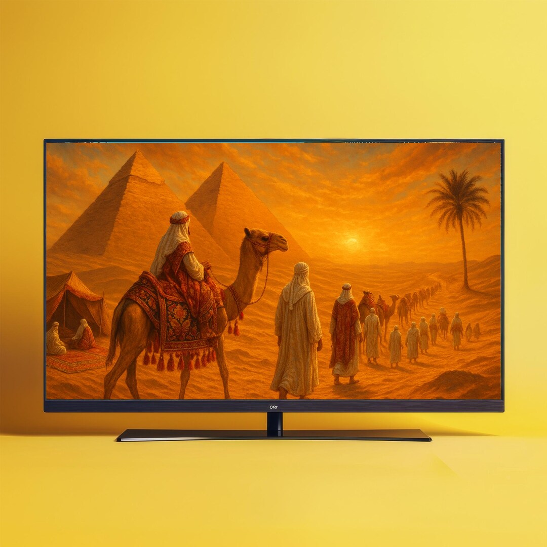 Great Pyramids of Egypt TV Frame Art – Digital Download for Samsung ...