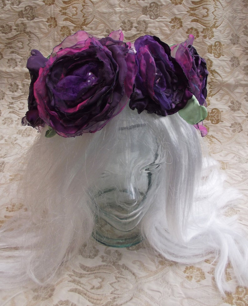 Festival hair accessory Hair garland flower garland Made | Etsy