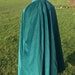 Teal Velvet Cloak - Etsy