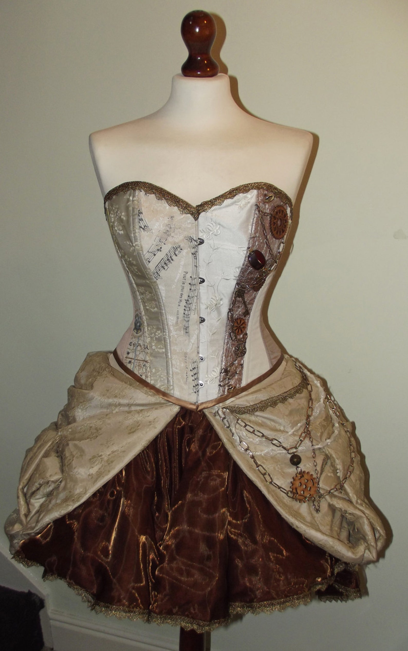 Steampunk Wedding Dress Steampunk Prom Dress Alternative Wedding Dress ...
