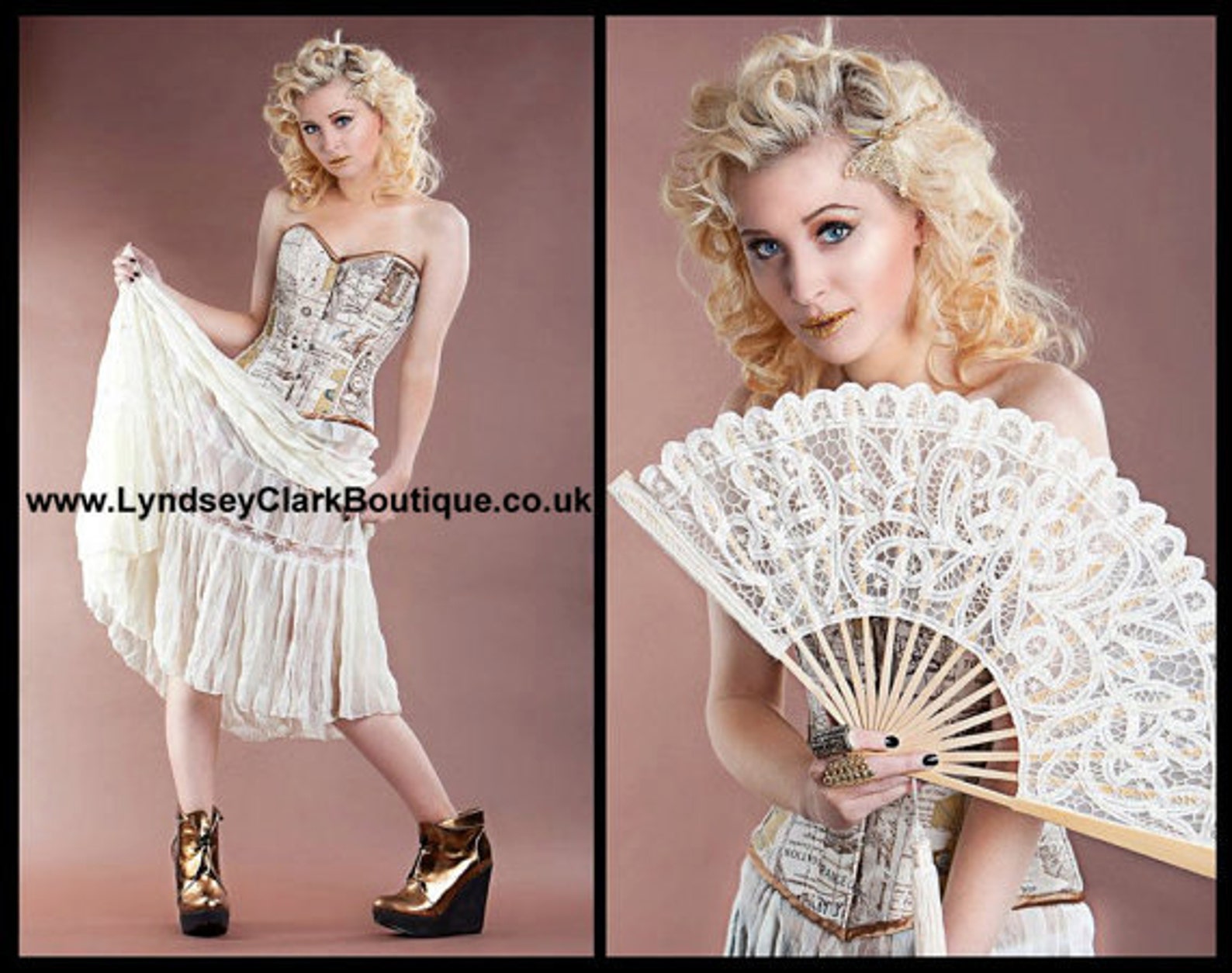 Steampunk Corset- Map Corset- Wedding Corset- Prom Corset UK 8-10 - Etsy