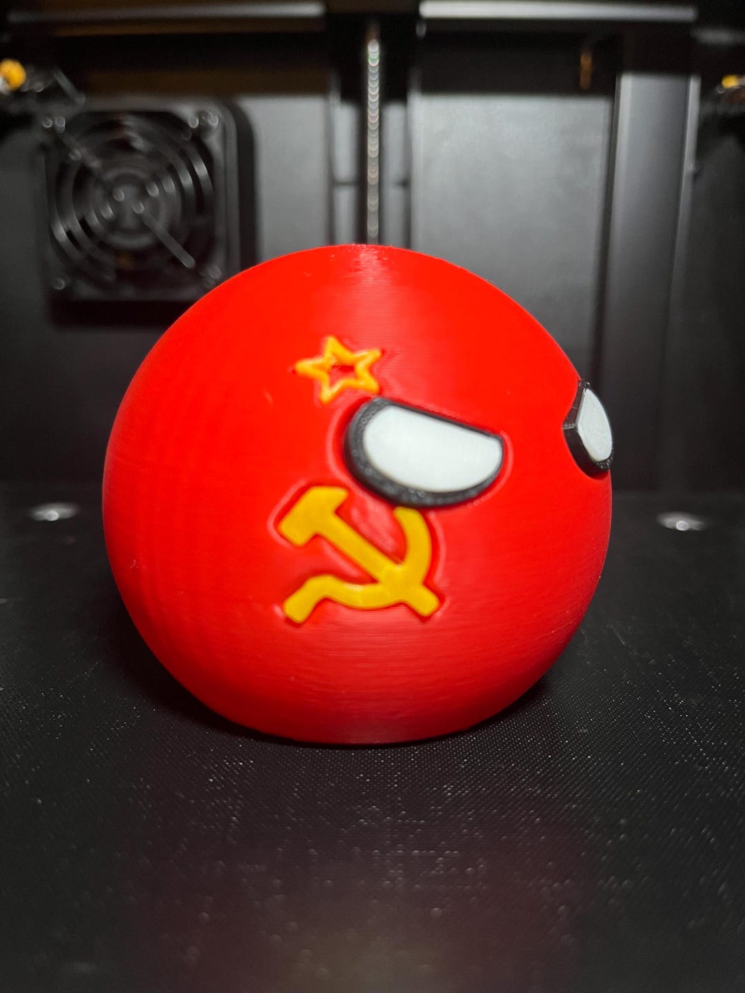 Soviet Union Country Ball 3D Print | Fun Collectible Figurine | Desk or ...