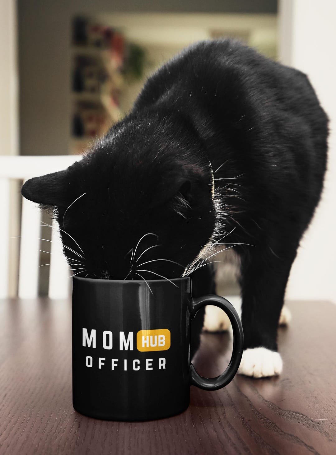 Unique and Funny Gifts, Ceramic Mugs, Mom Hub Officer™, Funny Gifts ...