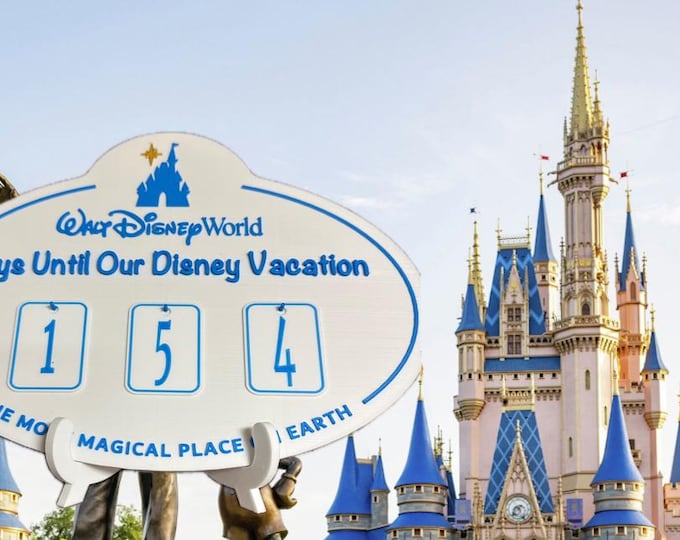 Disney Countdown Calendar...3d Printer File for Creating This Cool ...