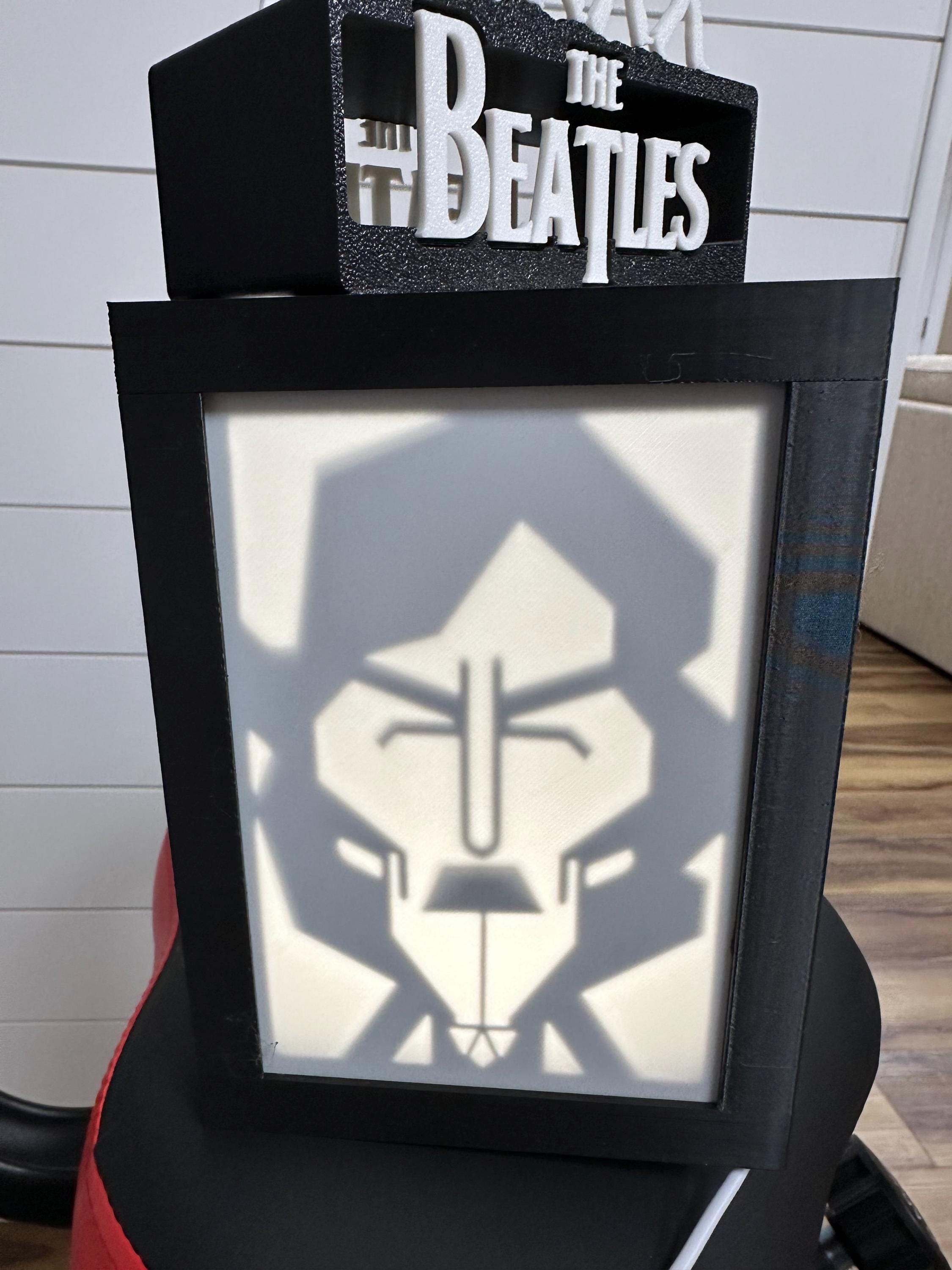 Beatles Tribute Desk Lamp/night Light - Etsy