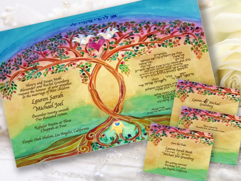 Custom Ketubah Ketubahs Jewish Marriage Contract Modern - Etsy