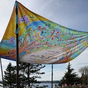 Custom CHUPPAH Cover - Hupah Cover - Jewish Wedding Canopy ...