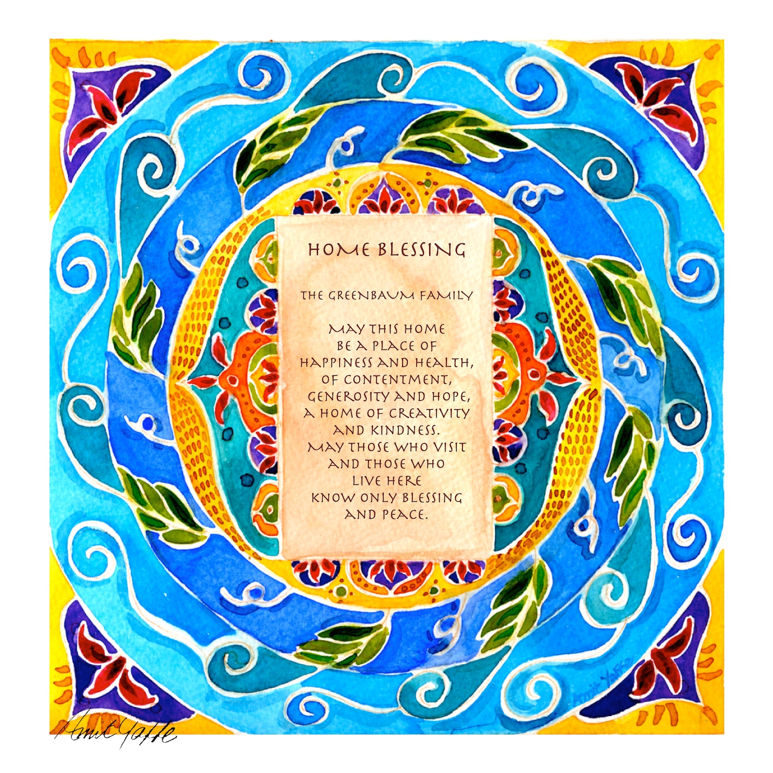 Custom Personalized House Blessing Personalized Home | Etsy