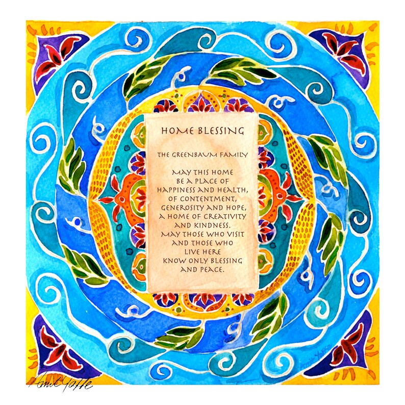 Custom Personalized House Blessing Personalized Home | Etsy