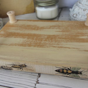 Mason Jar Honeybee Book Riser, Golden, Bees, Cottagecore, Farmhouse ...