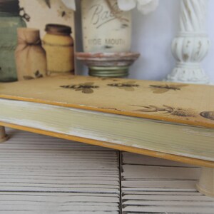 Honeybee Book Riser, Golden, Bees, Cottagecore, French Country ...