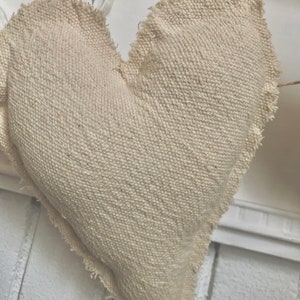 Primitive Heart Garland, Farmhouse Garland, Rustic Fabric Hearts, - Etsy