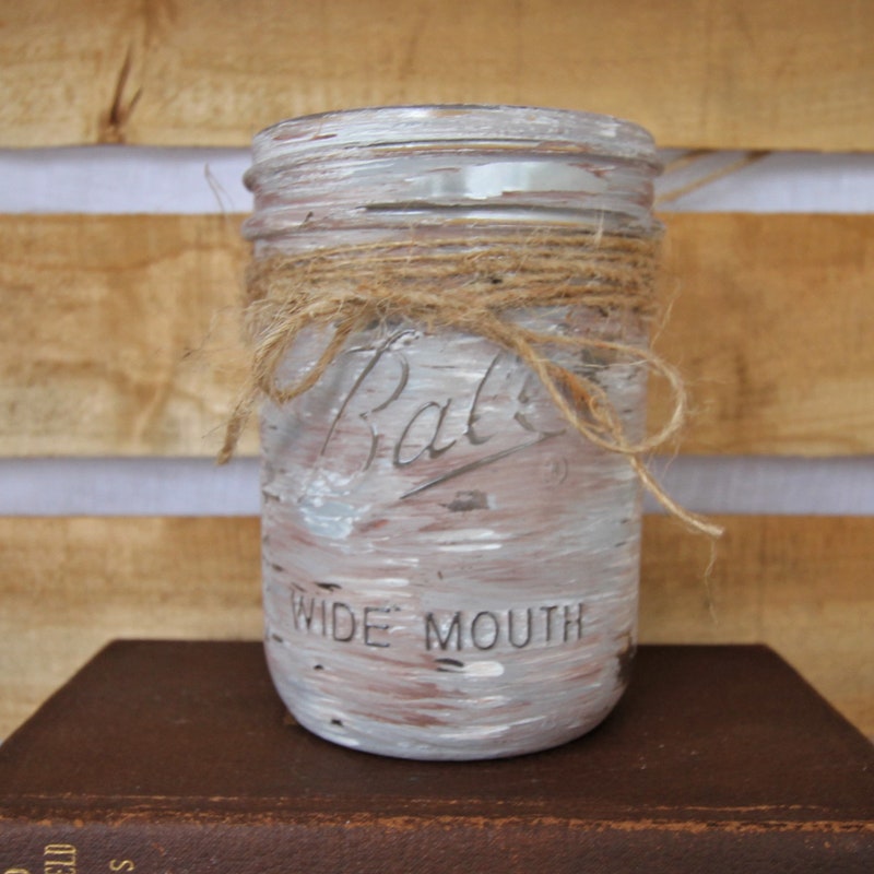 Rustic Mason Jars - Etsy