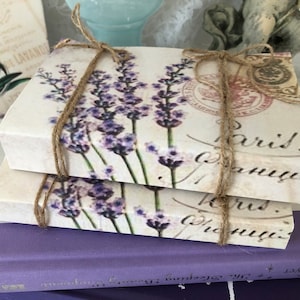 Book Stack, Lavendar, Paris Apt, French Country Decor, Vintage Paris ...