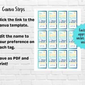 End of Year Student Gift Tags Printable Summer Cards You Blew Me Away ...