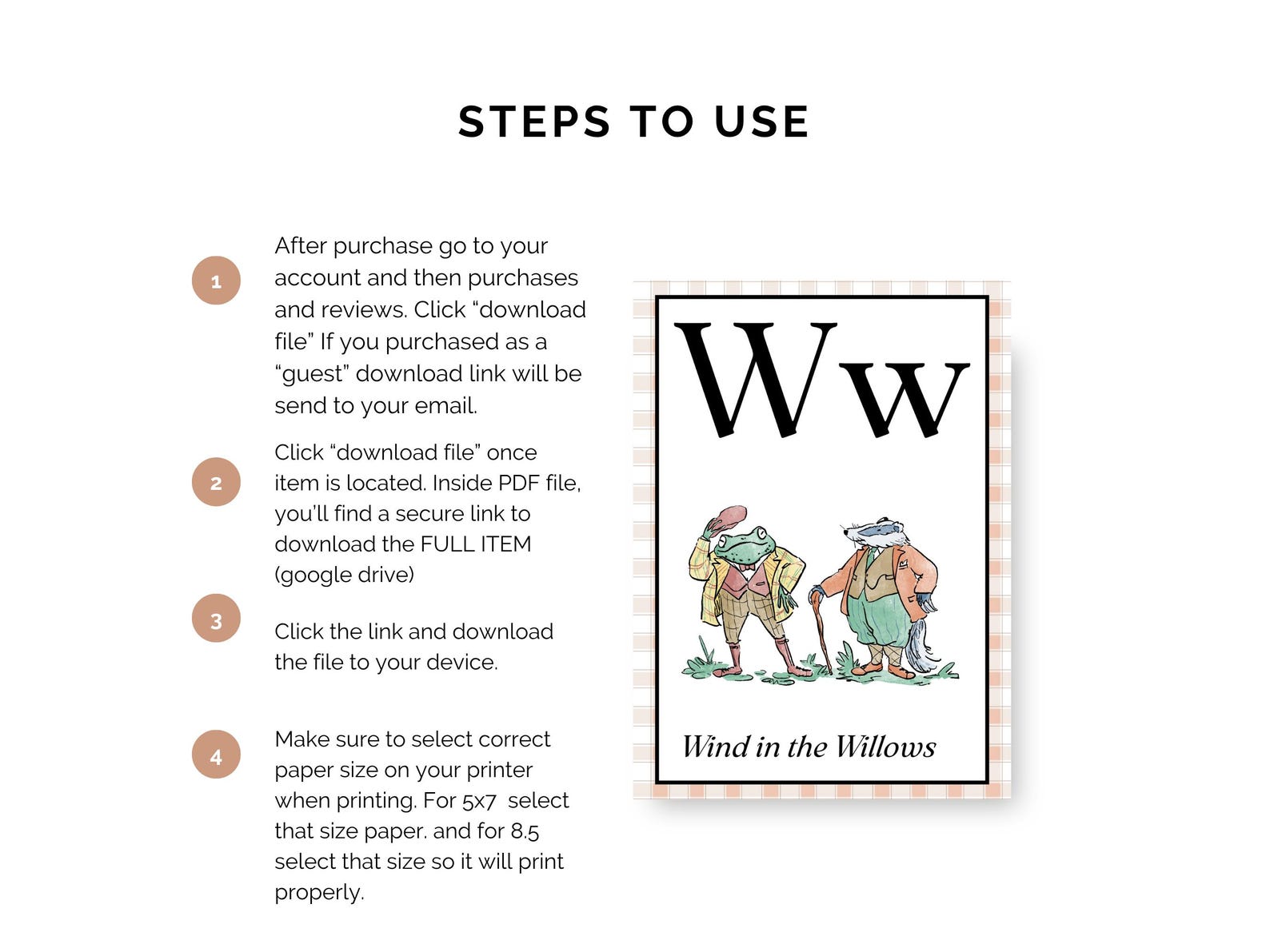 Alphabet Cards for Kids Printable Abc Wall Art Classroom Decor for ...