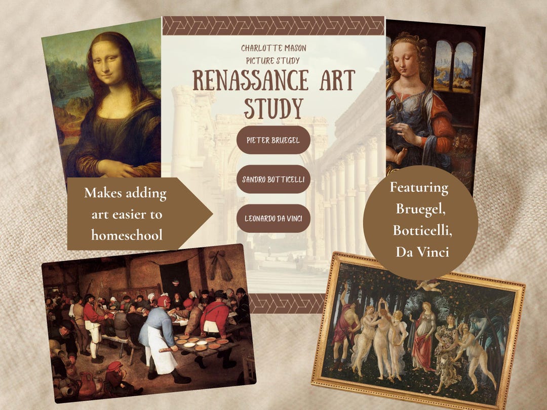 Artist Study Guide Charlotte Mason Picture Study Artist Prints ...