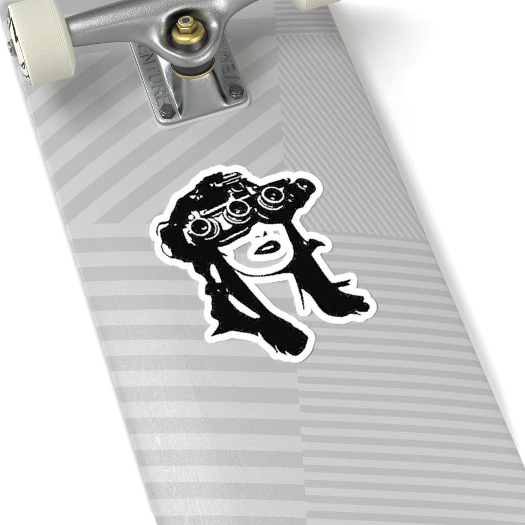Tactical Operator Girl Nods NVG Kiss-cut Stickers, Trendy Laptop Decal ...