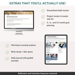 Notion Planner, Notion Life Planner, Notion Template, Calm and ...