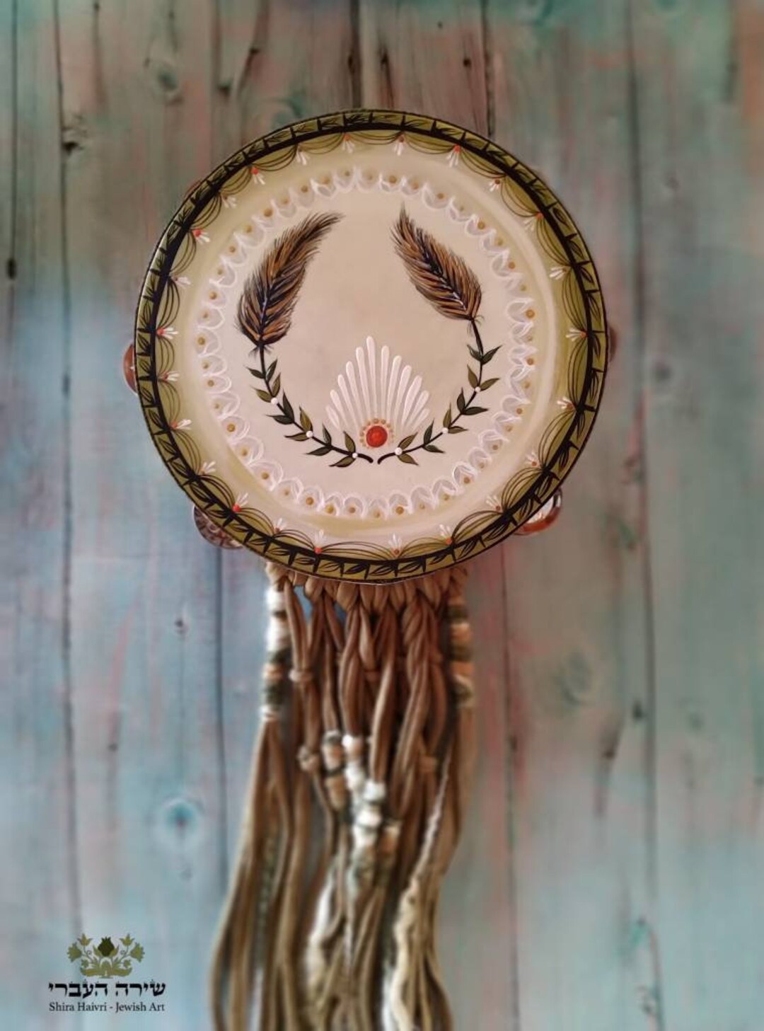 Native Art, Tambourine and Macramé - Etsy