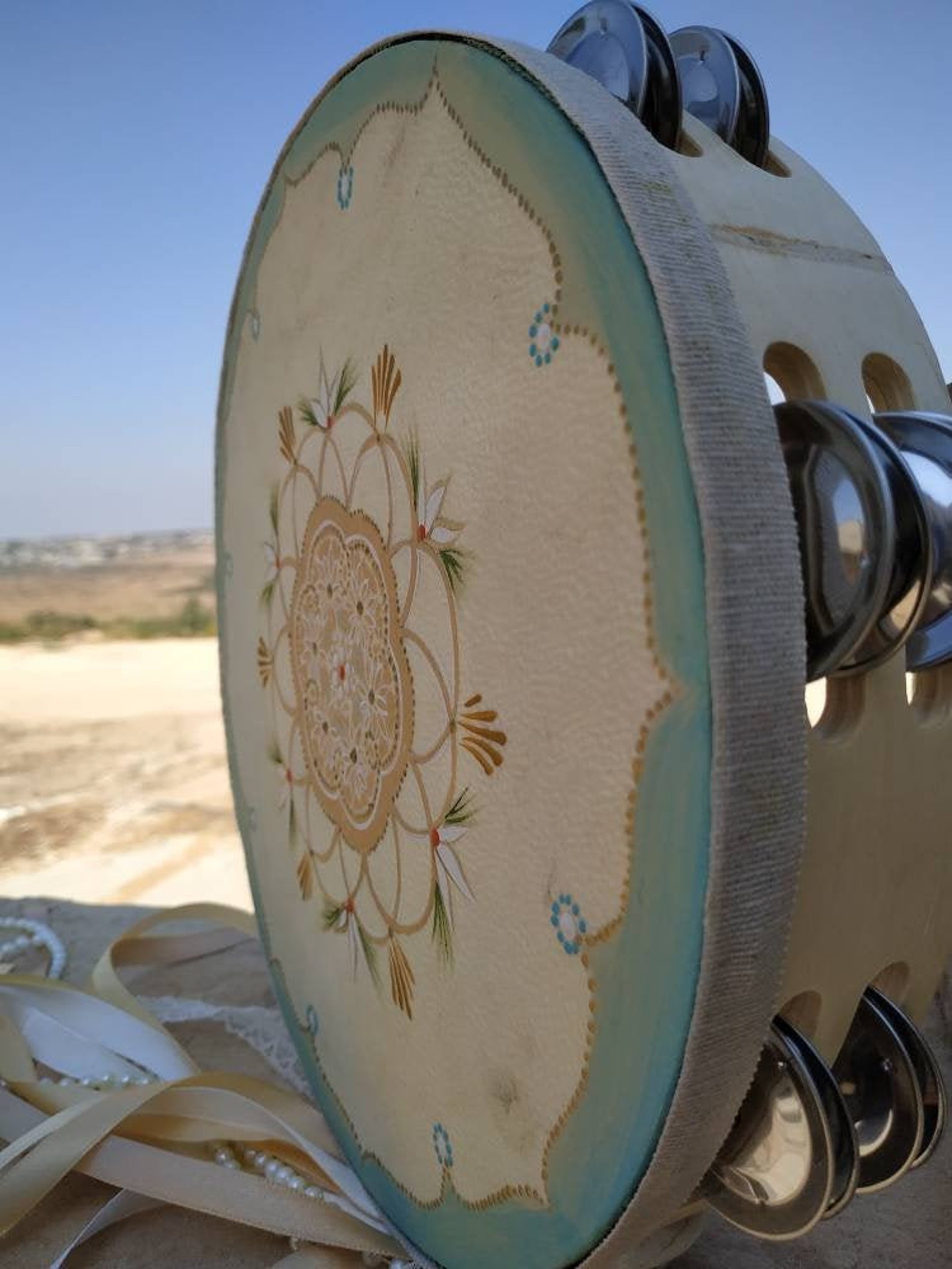 Party Decor Mandala Wall Art Custom Tambourine Custom Gifts - Etsy