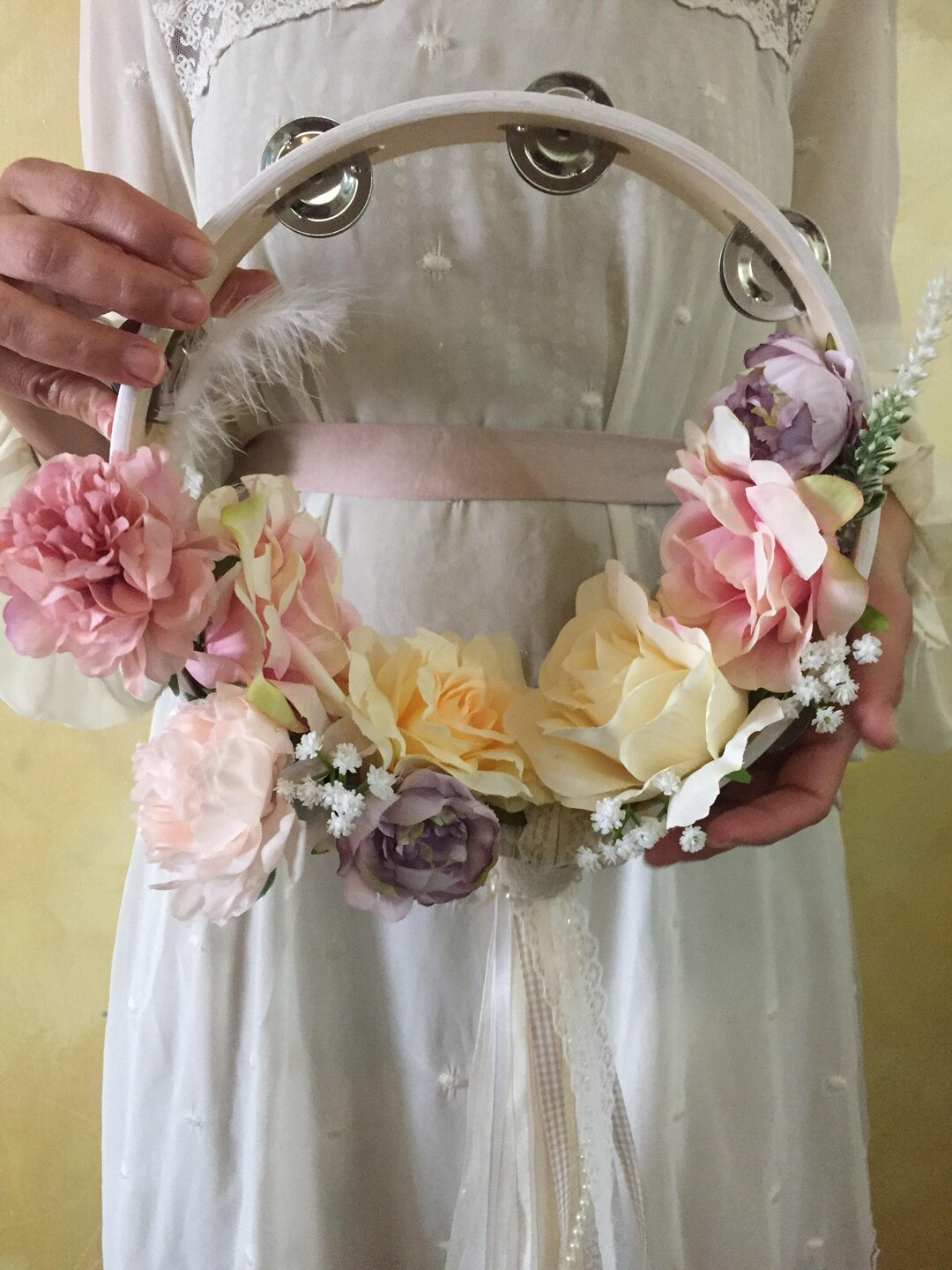 Bat Mitzvah Bouquet Tambourine, Bat ,mitzvah Special Gift ...
