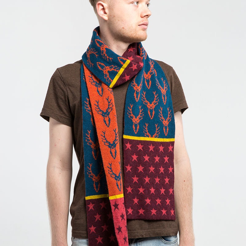 Long Scarf Deer - Etsy UK