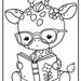 20 Adorable Reading Animal Coloring Pages! - Etsy