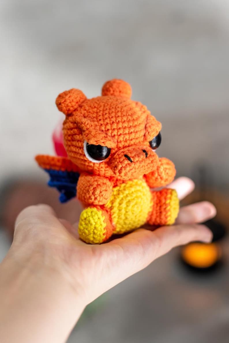Charizard Amigurumi Pattern PDF – Crochet Plush Pattern in English ...