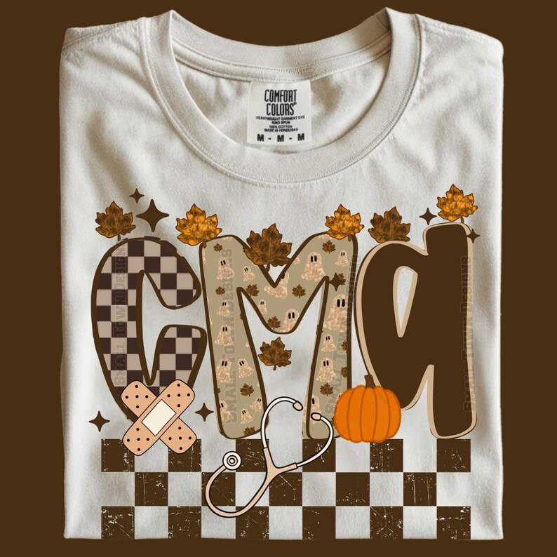 CMA Fall DTF Transfer 11.5” | Ready to Press Heat Transfer | Fall Shirt ...