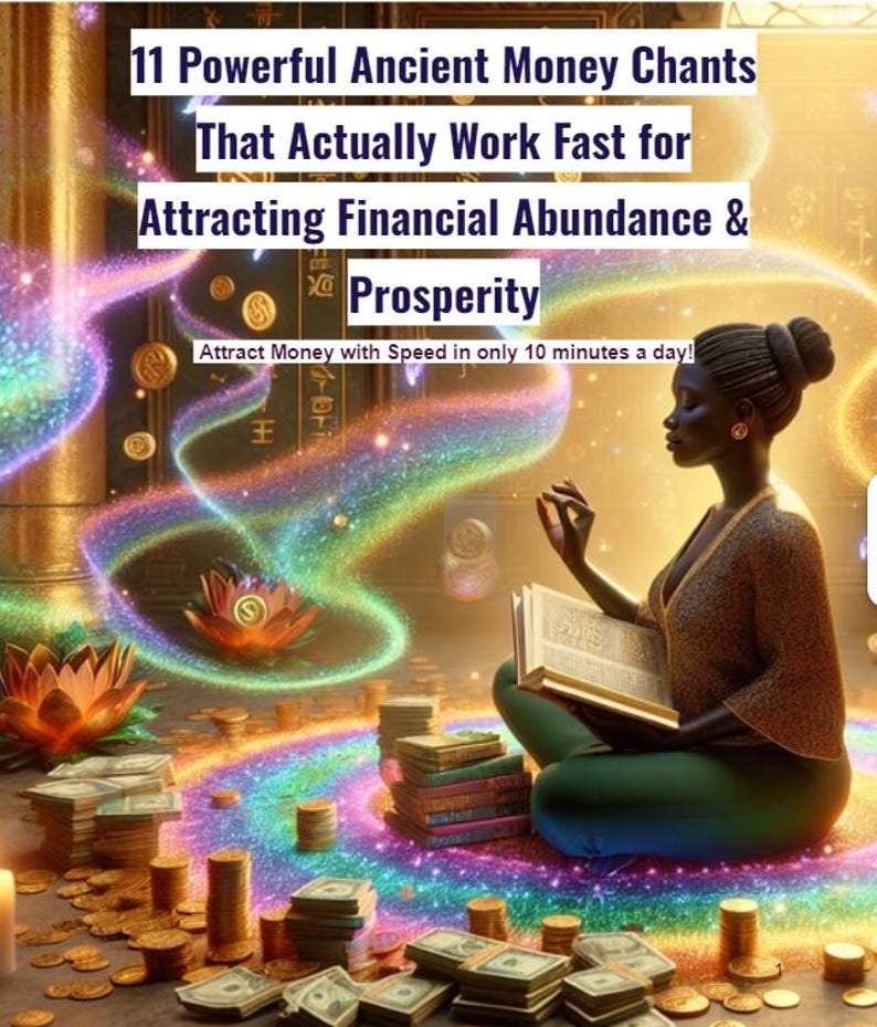Money Chants Guide: Ancient Wisdom for Abundance (PDF Download) - Etsy
