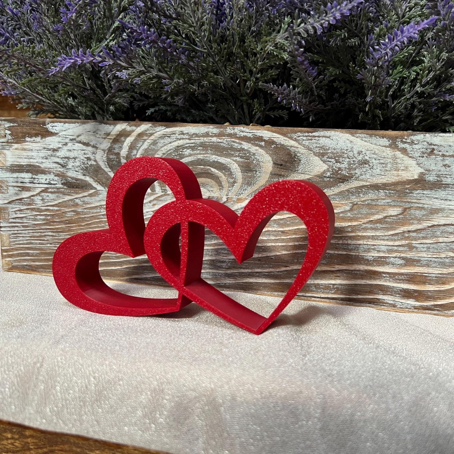 Heart Freestanding Decor | Heart Table Decor | - Etsy