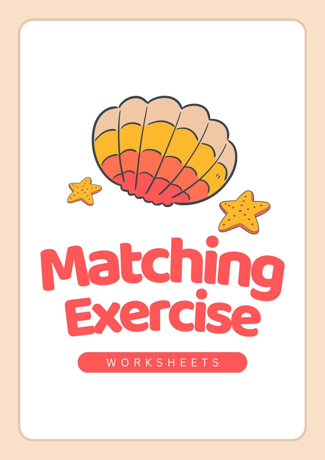 Preschool Matching Game Printable | Fruits and Shapes Activity for ...