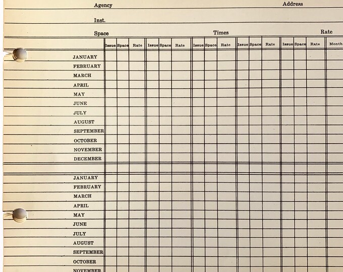 Perfect Old Dirty Yellow Ledger Vintage Paper From the Estate of a ...
