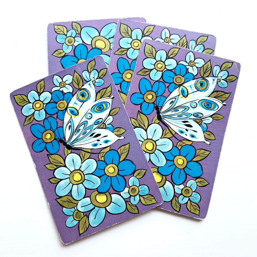 You Give Me Butterflies Purple Playing Cards Set Of 4 Singles Etsy you-give-me-butterflies-purple-playing-cards-set-of-4-singles-etsy