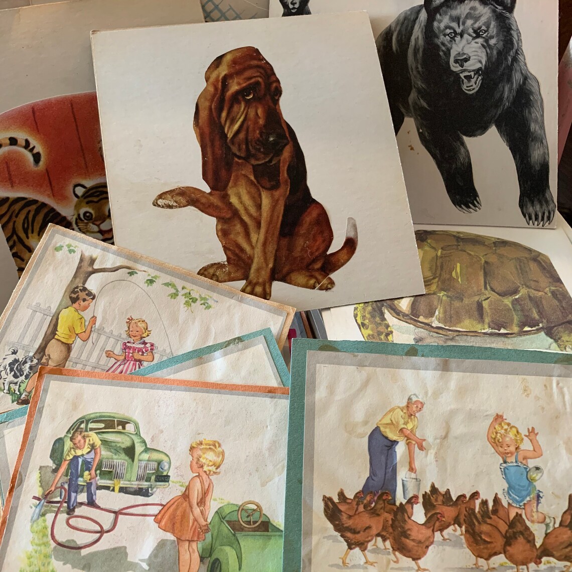 A Sweet Assortment of Handmade Flash Cards for Elementary - Etsy