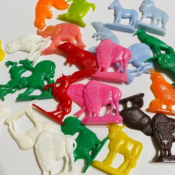 Sonic Plastic Animals - Etsy