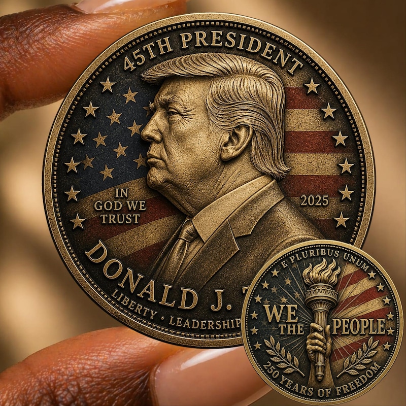Trump Challenge Coins - Etsy