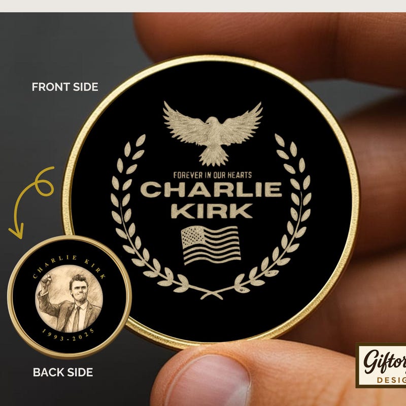 Charlie Kirk Challenge Coin - Etsy