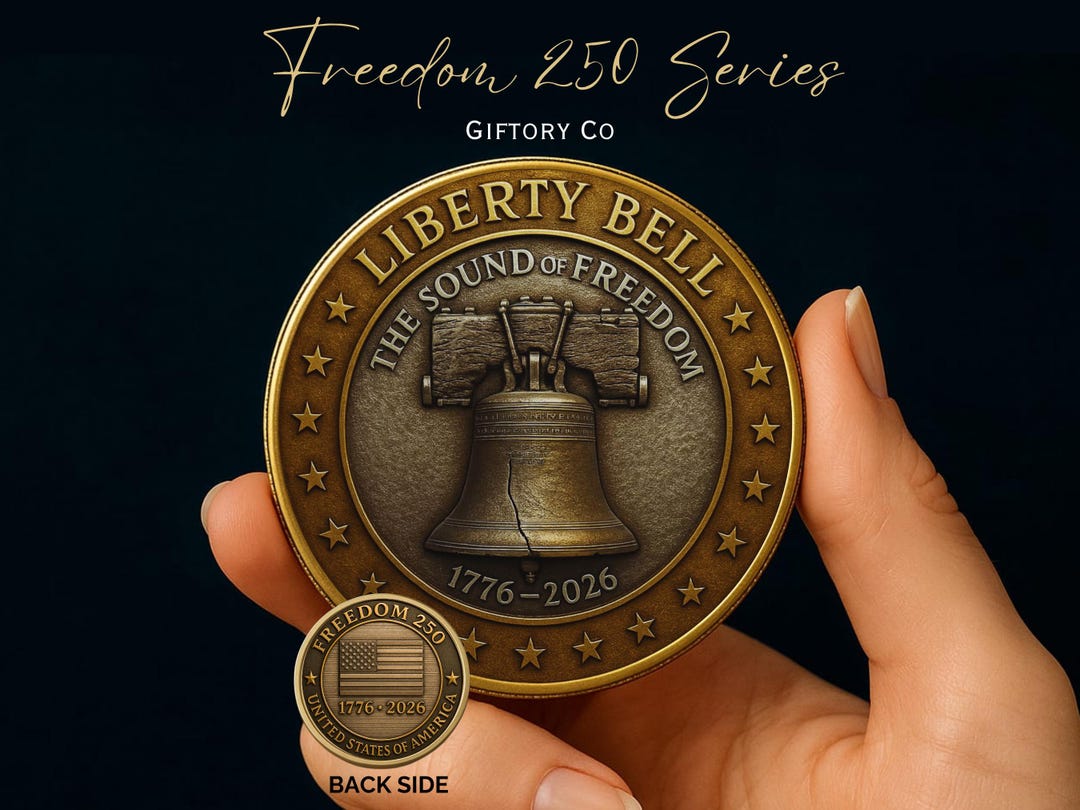 American Freedom Eagle Coin 1776 | Liberty Collectible | 2025 Gift - Etsy