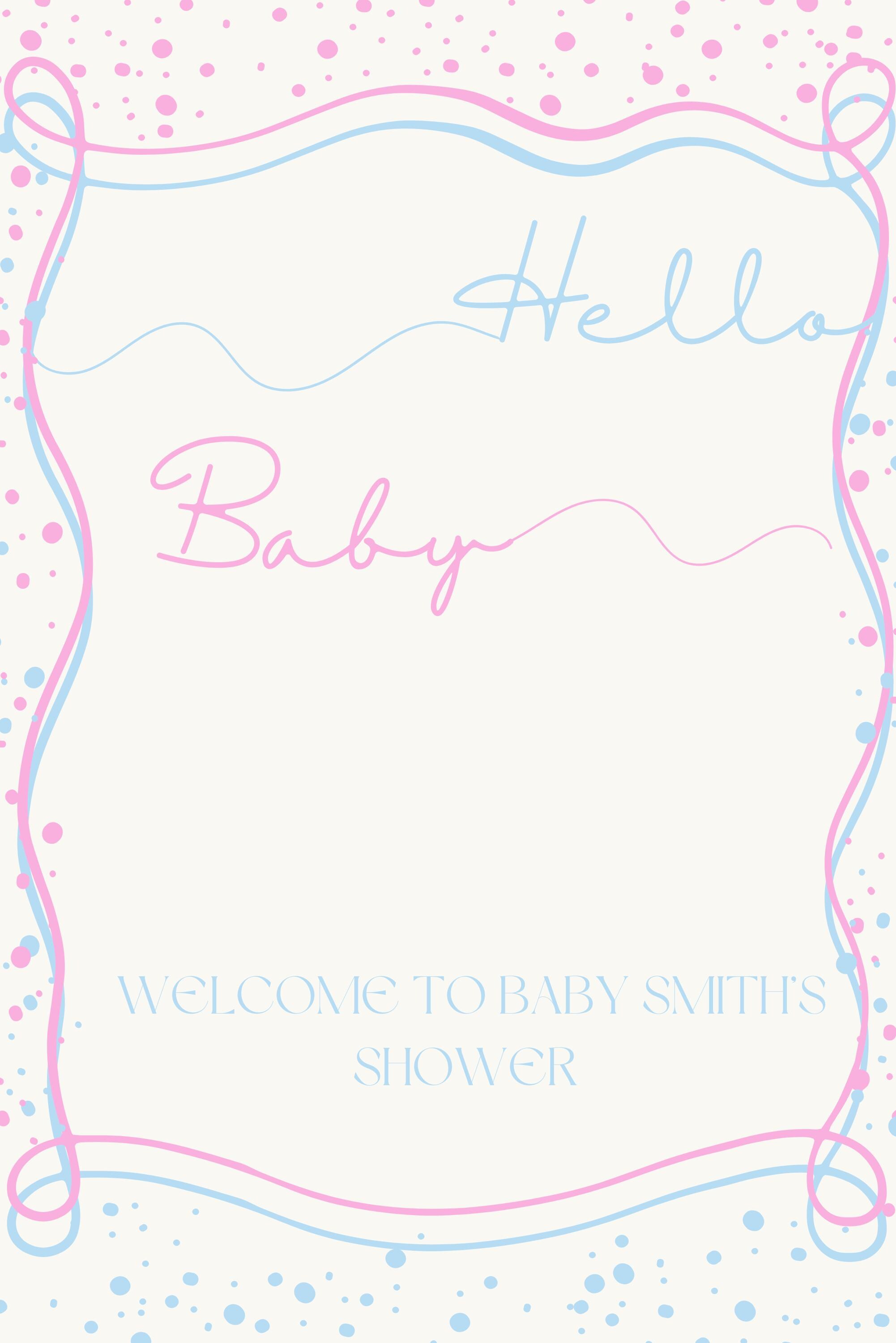 Editable Welcome Sign Template | Printable Event Sign | Custom Sign for ...
