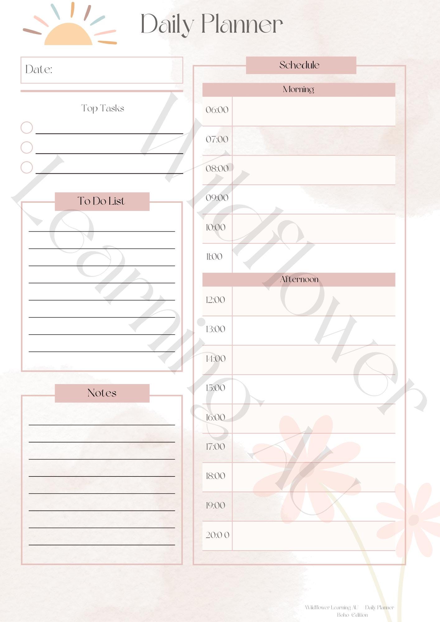 Boho EYLF Planning & Assessment Bundle | Early Childhood Educator Pack ...