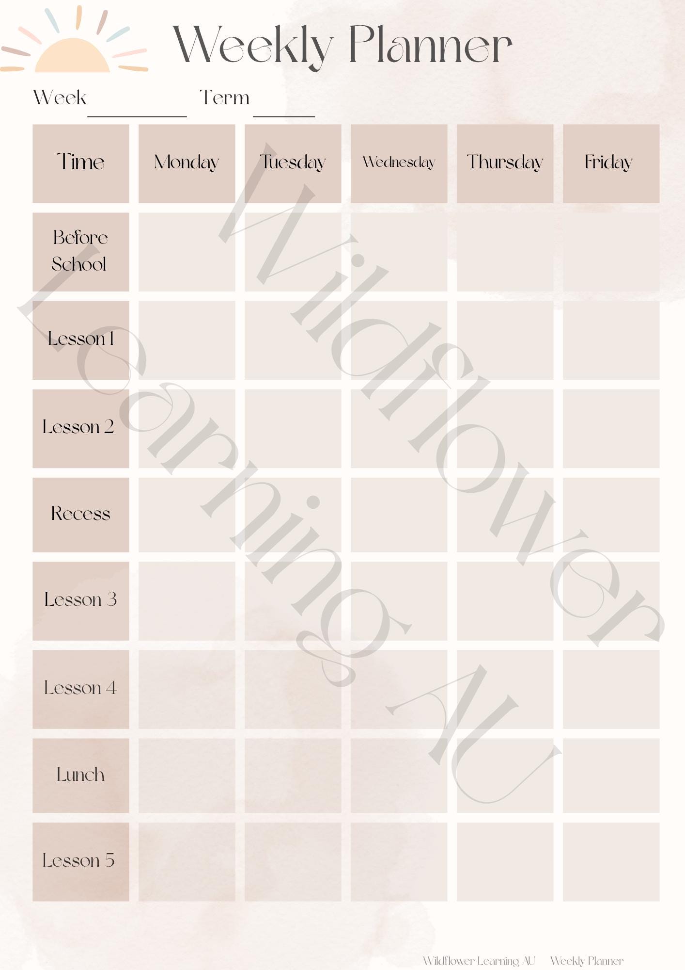 Boho EYLF Planning & Assessment Bundle | Early Childhood Educator Pack ...