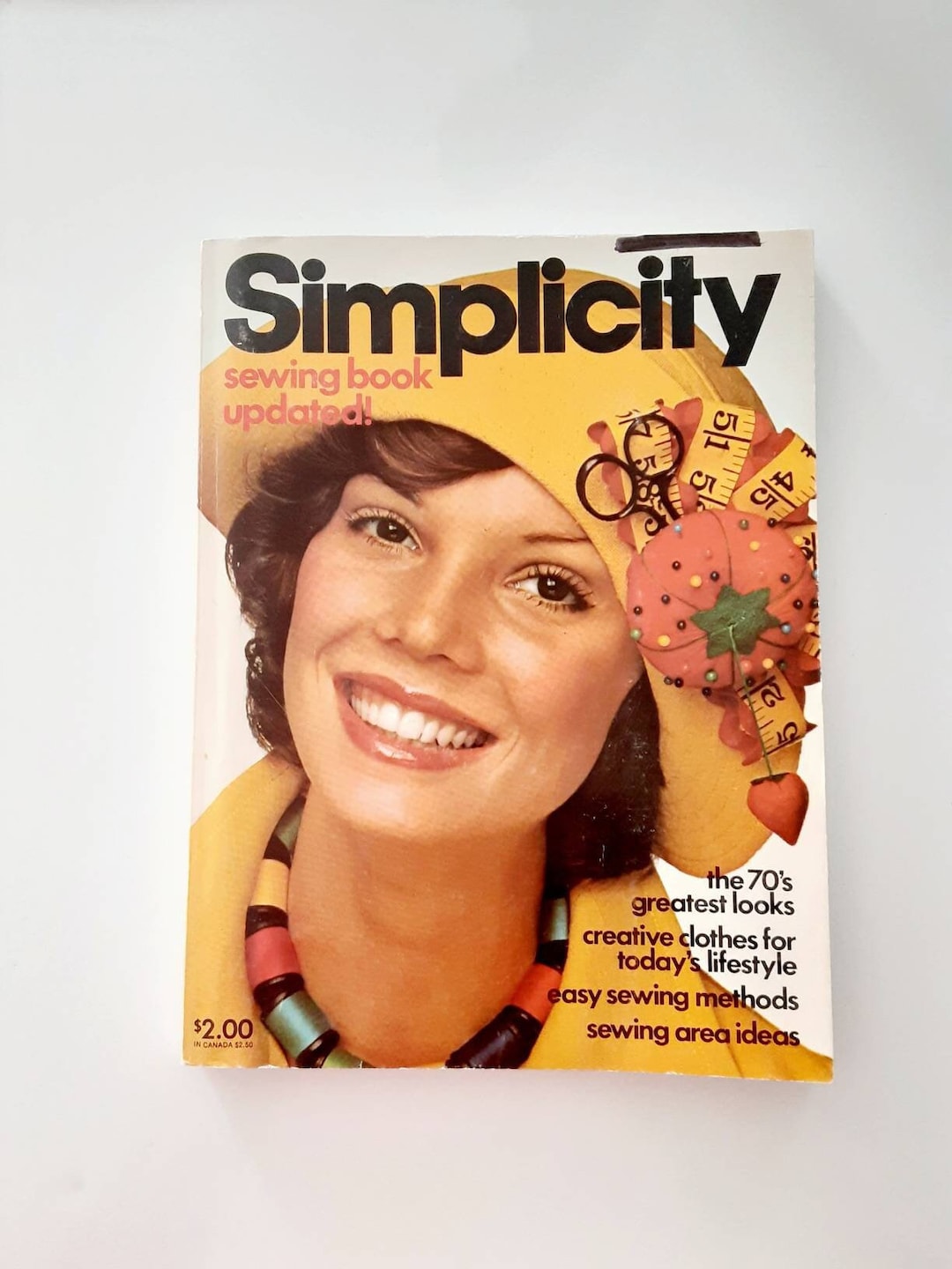 Simplicity Sewing Book Vintage 1975, Instruction Guide, Pattern Fitting ...