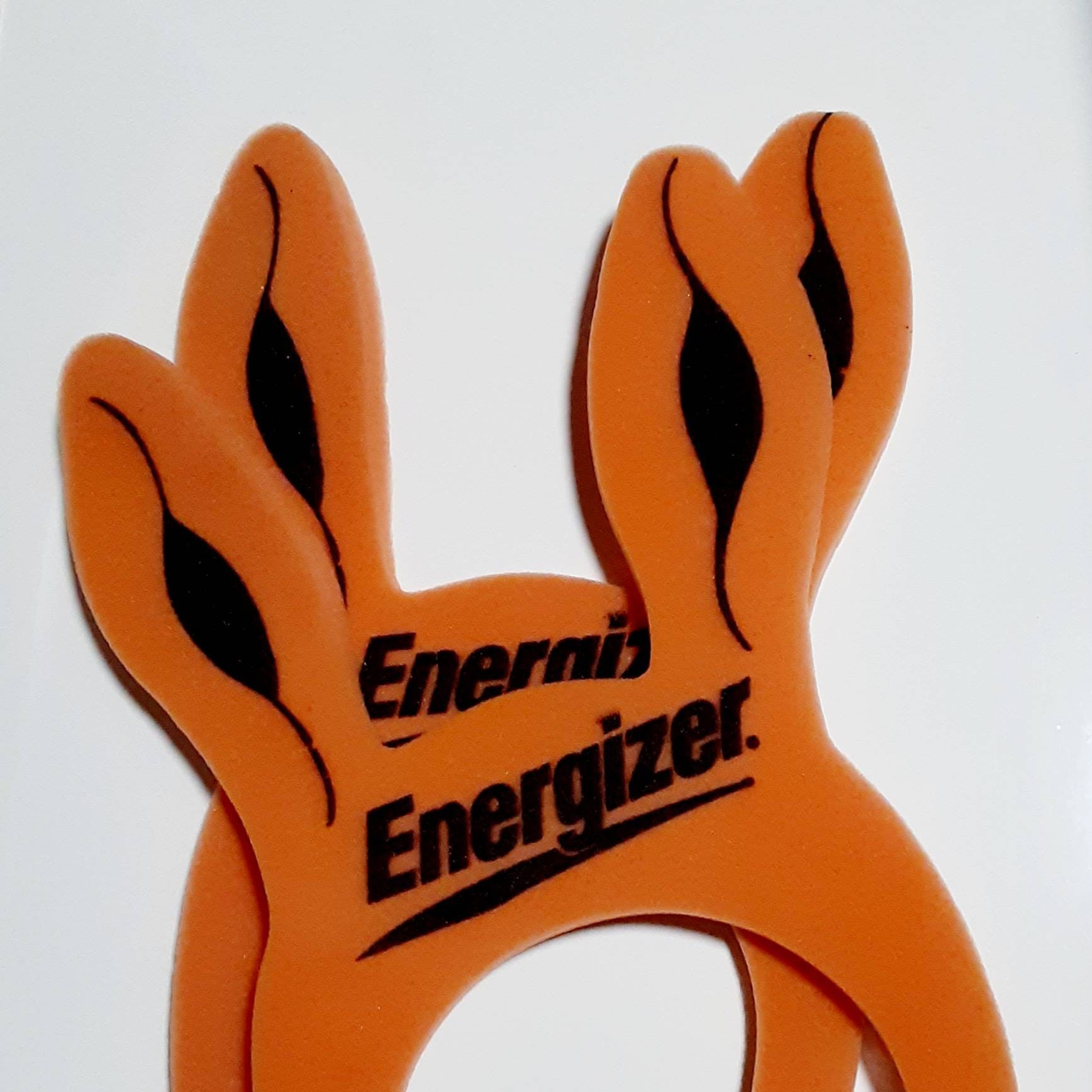 vintage 1990's souvenir headpiece famous pink rabbit Energizer Bunny ...