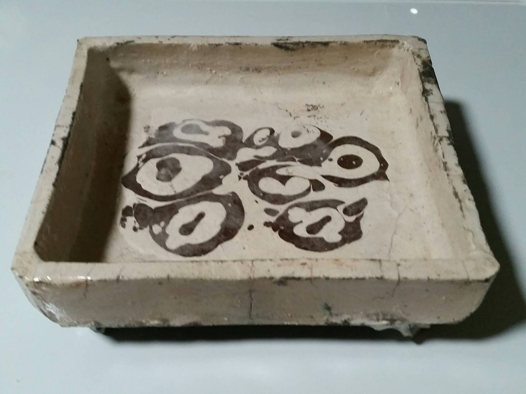 Western Raku Dish, Vintage 1970's Studio Pottery, Rustic Home Decor ...