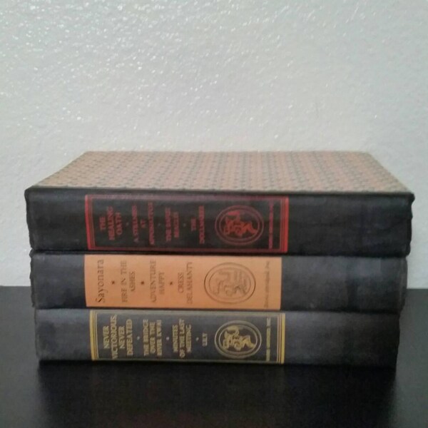 Designer Book Stack - Etsy